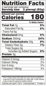 Potato & Onion - Caesarpierogi